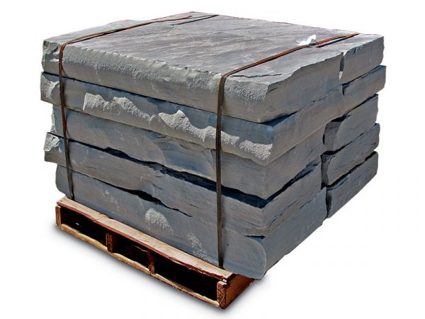 Square Cut Blue Stone Steps | Smith Brothers Mulch